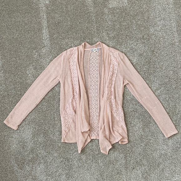 Pink Republic | Sweaters | Pink Republic Waterfall Lace Cardigan | Poshmark